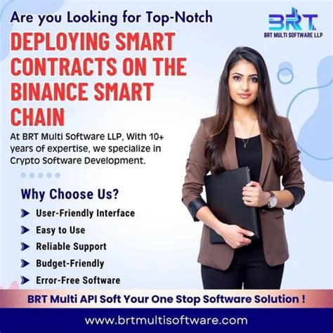 Deploying Smart Contracts On The Binance Smart Chain At ₹ 89999pair In