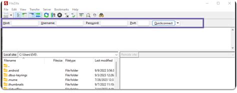 Creating An SFTP File Store Amnezia Docs