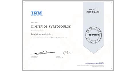 IBM Data Science Methodology Dimitris Kyrtopoulos