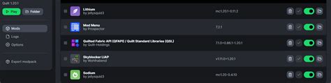 Experiments Overlays Dont Work On Quilt · Issue 228 · Skyblockermod