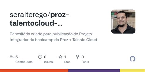 Github Seralterego Proz Talentocloud Projetointegrador Reposit Rio Criado Para Publica O Do