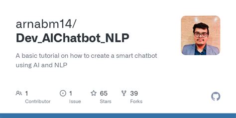 github arnabm14 dev aichatbot nlp a basic tutorial on how to create