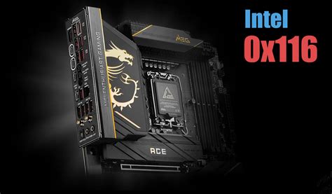 Msi Releases New Bios Carrying Intel Microcode 0x116 For Z890 And B860