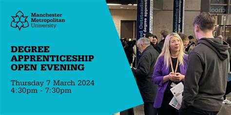Degree Apprenticeships At Manchester Metropolitan University On