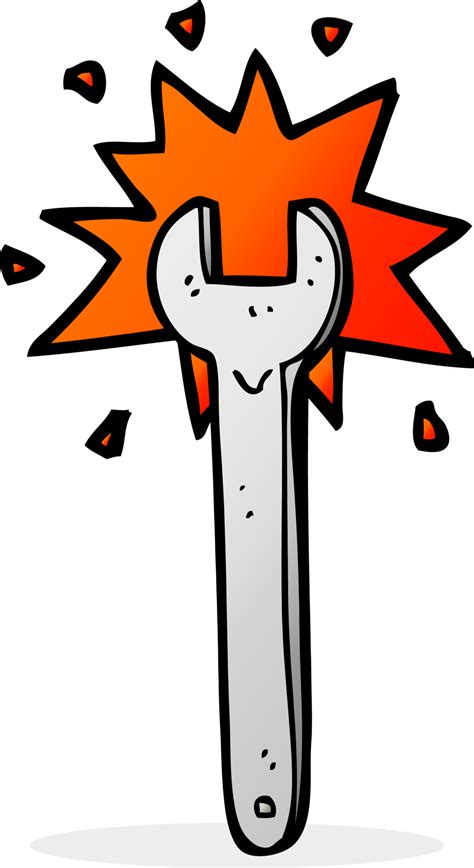 Cartoon Spanner Drawing 46723625 Png
