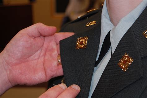 Logistics Officers Don New Branch Insignia Article The United States Army
