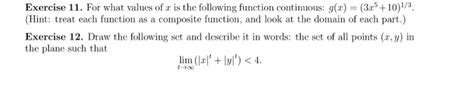 solved 3r5 10 13 exercise 11 for what values of r is