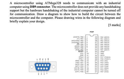 Solved A Microcontroller Using Atmega328 Needs To