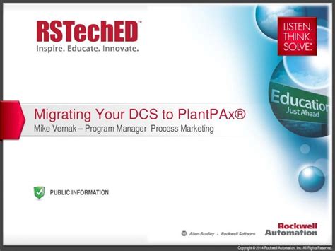 PDF Migrating Your Legacy DCS System To PlantPAx DOKUMEN TIPS