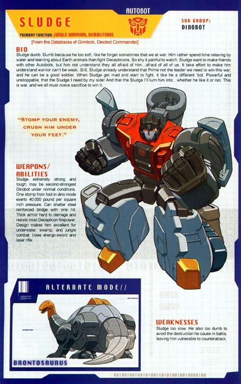 Transformers G1 Sludge Info Transformers Cybertron Dinobots