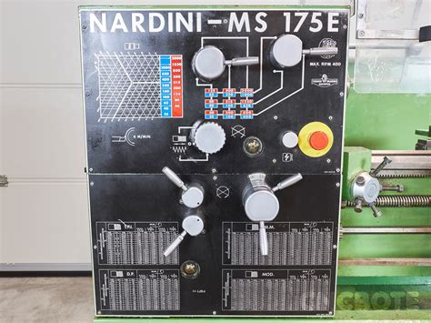 Nardini Ms 175 E Drehbank Gebraucht Kaufen