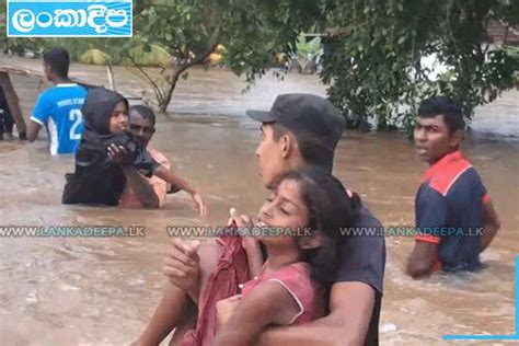 ගංවතුරට කොටුවූ පවුල් 32ක් යුද හමුදාවෙන් බේරා ගැනෙති Lankadeepa Online