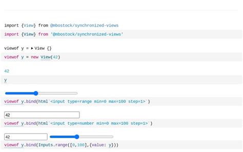 Synchronizing Multiple Select Views Community Help The Observable Forum