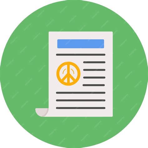 Premium Vector Peace Treaty Flat Illustration