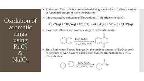 Oxidation Reagents Involving C C Bond Cleavage Pptx