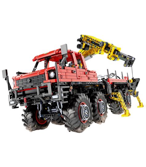 Mould King 13146 Articulated Logging 8×8 Off Road Truck Building Blocks