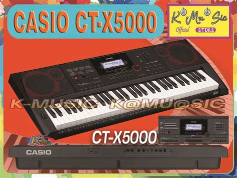 Casio Keyboard Ctx 5000 Ctx 5000 Ctx5000 Ori Paket Full Atau Non Paket