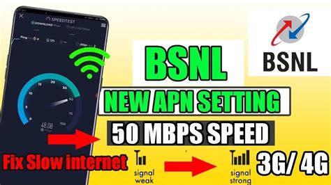 Bsnl Apn Settings Bsnl Network Problem Fix Increase Bsnl Net Speed Bsnl New Apn 3g And 4g