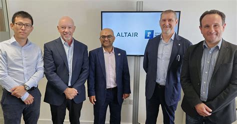 altair signs mou with university of nottingham to develop aerospace