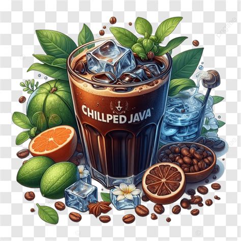 Chilled Iced Java Coffee Iced Coffee Coffee Coffee Cup PNG
