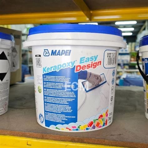 Mapei Kerapoxy Easy Design White 3kg Set Two Component Versatile Decorative Acid Resistant