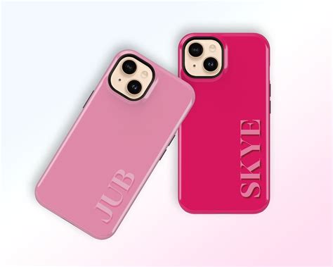Iphone 16 Case Personalized Monogram Phone Case Initial Iphone 16 15