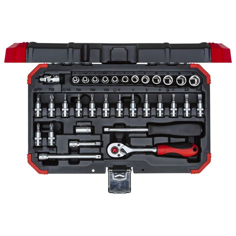 Gedore Red Socket Set Size 4 13mm 33 Piece Agrimark