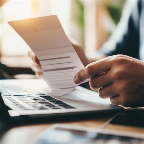 Snapshot Of A Person Setting Up Automated Bill Payments Online