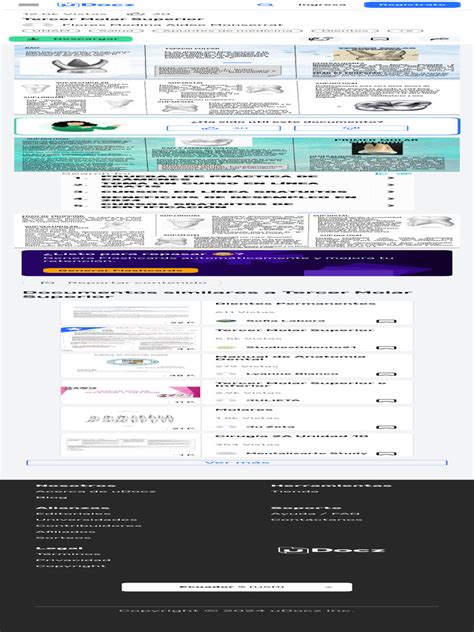 Tercer Molar Superior Flores Medina Aidee Monserrat Udocz Pdf Boca