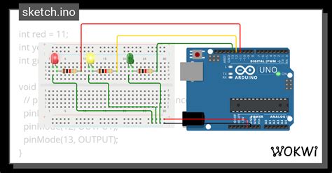 Christmas Lights Wokwi Esp32 Stm32 Arduino Simulator