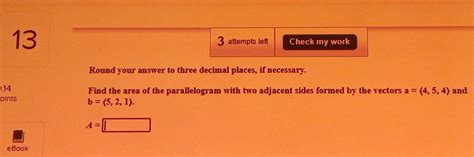 Solved Find An Equation Of The Line Through The Point