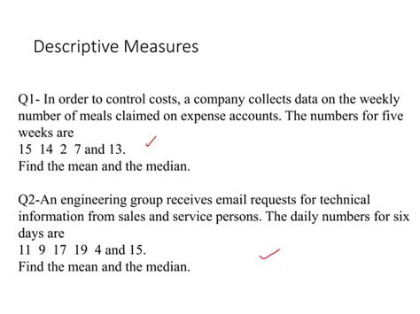 Lecture 2 Descriptive Statistics Box Plot Descriptive Measures Pdf Chemistry Science