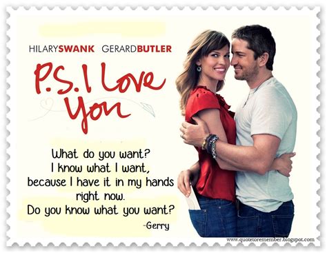 Ps I Love You Quotes Gerry