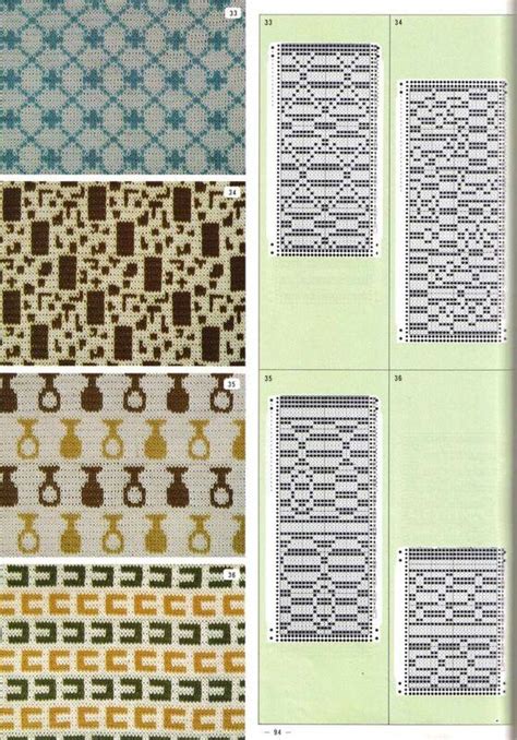 Pattern Library Библиотека узоров жаккардовых спицами Обсуждение