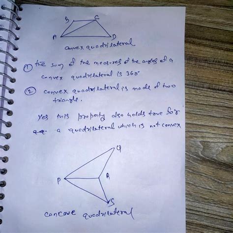 Non Convex Quadrilateral