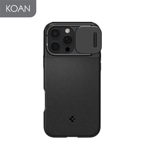 เคสมือถือ Spigen Optik Armor Magfit For Ip 16 Pro 16 Pro Max Black