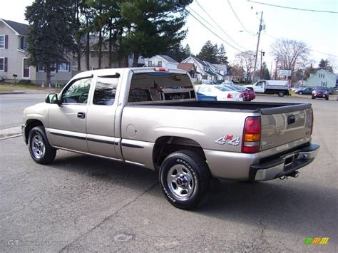 2001 Pewter Metallic Gmc Sierra 1500 Sl Extended Cab 4x4 22759262