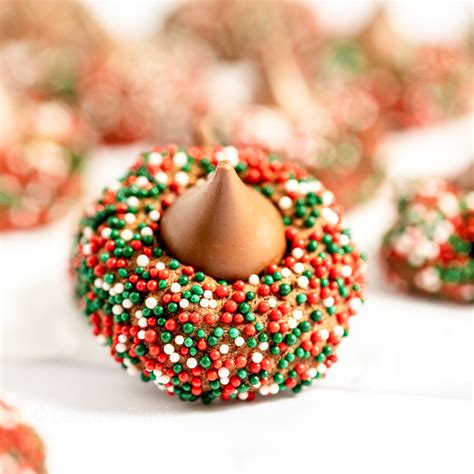 12 Easy Hershey Kiss Christmas Cookies Recipes Six Clever Sisters