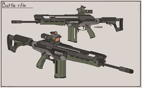 Sci Fi Weapons Weapon Concept Art Military Weapons Military Art