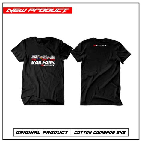 Jual Kaos Railfans Kaos Lokomotif Cc Kaos Keren Kaos Viral Kaos