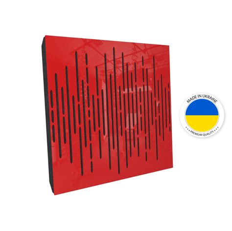 Ua Acoustic Sound Absorption Diffuse Acoustic Panel Wave 6pcs Penang