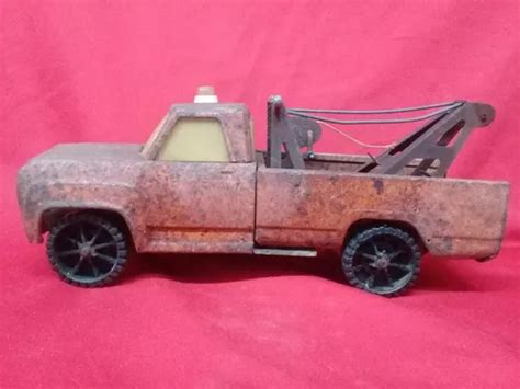 Carrito Antiguo De Lámina Grua 80´s Vintage Coleccion Meses Sin Interés