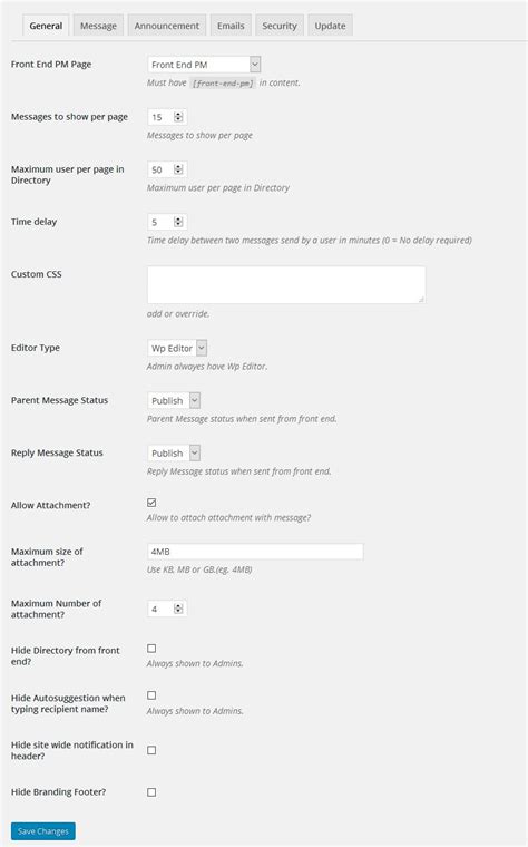 Basic Admin Settings Shamim S Plugins