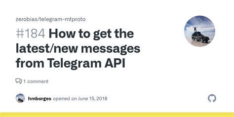 How To Get The Latest New Messages From Telegram Api Issue Zerobias Telegram Mtproto