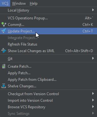 Intellij Idea Git Confusion Update And Pull Stack Overflow