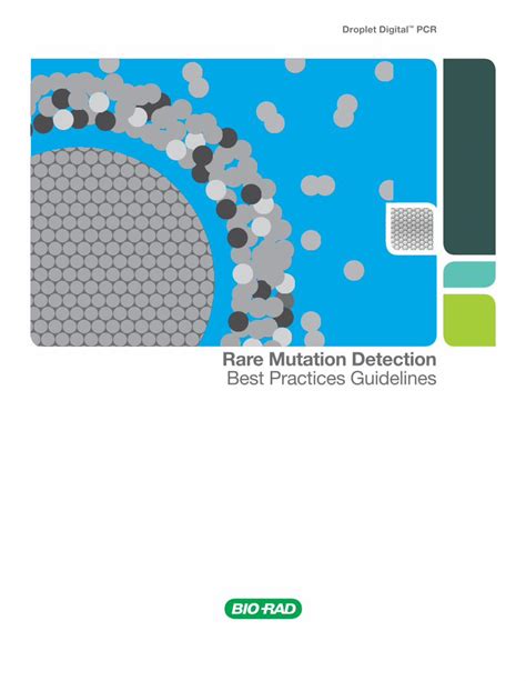 pdf rare mutation detection best practices · pdf file6 rare