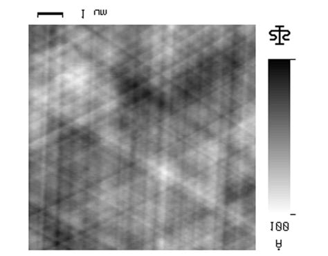 Afm Image 91 µm × 91 µm Of 31 µm Thick Pbte Layer On Baf 2 Caf 2