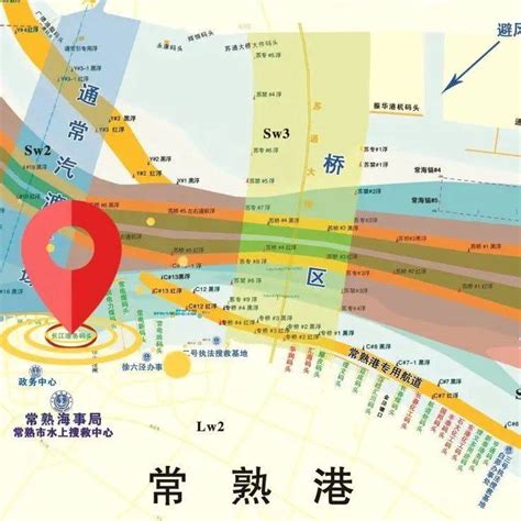 看过来!手把手教你如何安全进出常熟长江港务内港池!船舶主航道航行 看过来!手把手教你如何安全进出常熟长江港务内港池!船舶主航道航行