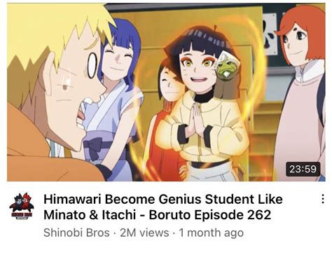 Lol This Clickbait Predicted The Running Of Himawari Arc 😂 Rboruto