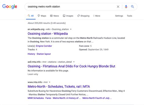 The MTAs Got Porn In Its Google Search Results The Verge